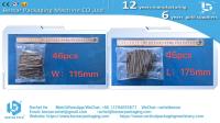 China Long screw automatic alignement packaging machine with two counting bowls for sale