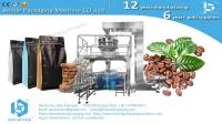 China Coffee beans automatic weighing doypack machine bag width easy adjustment for sale