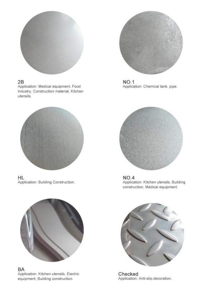2B Stainless Steel Sheets ASME 2