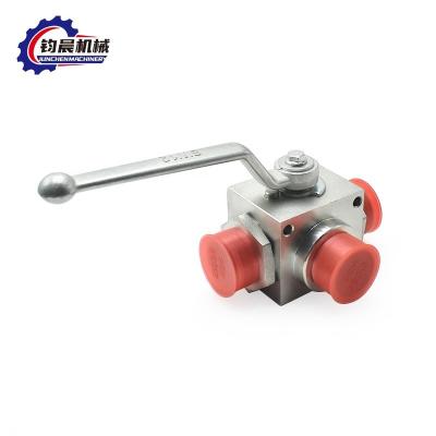 China Gas/water/olie-medium hoge druk hydraulische kogelklep KHB3K-28LR met interne draad Te koop