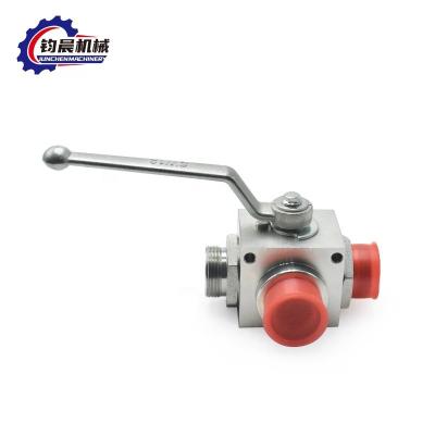 China Gas/water/olie-medium hoge druk hydraulische kogelklep KHB3K-28LR met interne draad Te koop