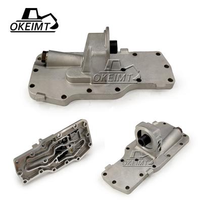 Cina Testa 4931572 del filtrante dell'olio lubrificante di ISDE 6D107 4983355 4931570 4931567 in vendita