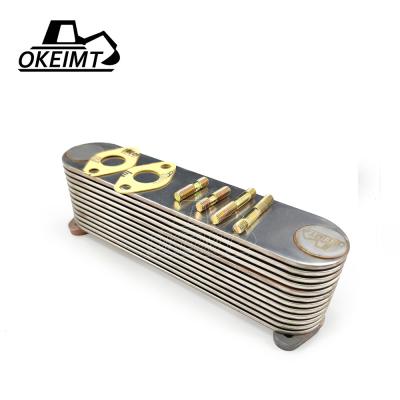 China Polished Engine Oil Cooler 15711-1370 15701-1171 W06E W06D W04D Oil Cooler Core for sale