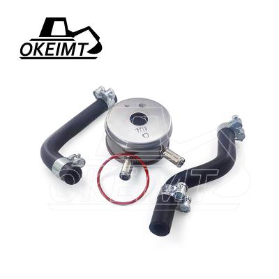 Κίνα Αρχική και μεταπωλητή PC130-7 4D95 B3.3 QSB3.3 Μέρη κινητήρα Κέντρο ψύκτη πετρελαίου 4983996 4982639 C6205615400 6205-61-5400 προς πώληση