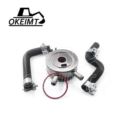 Κίνα Αρχική και μεταπωλητή PC130-7 4D95 B3.3 QSB3.3 Μέρη κινητήρα Κέντρο ψύκτη πετρελαίου 4983996 4982639 C6205615400 6205-61-5400 προς πώληση