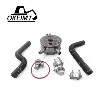 Κίνα Αρχική και μεταπωλητή PC130-7 4D95 B3.3 QSB3.3 Μέρη κινητήρα Κέντρο ψύκτη πετρελαίου 4983996 4982639 C6205615400 6205-61-5400 προς πώληση