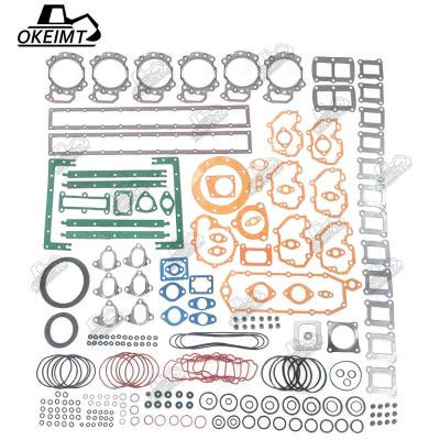 China 6D125 S6D125 Full Gasket Set With Cylinder Head Gasket For Komatsu Engine Parts for sale