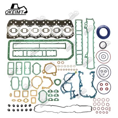 China Mitsubishi 6D16 6D16T Engine Gasket Kits For Kobelco SK330 Kato Excavator for sale