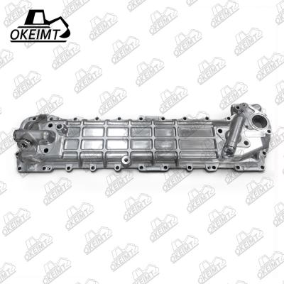 China Diesel Engine Radiator Side Oil Cooler Cover For 6HH1 Isuzu Engine for sale