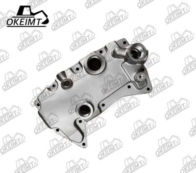 China Aluminium 2097291 Dieselmotor Spare Parts Olie koeler cover voor Cate C9.3 Te koop