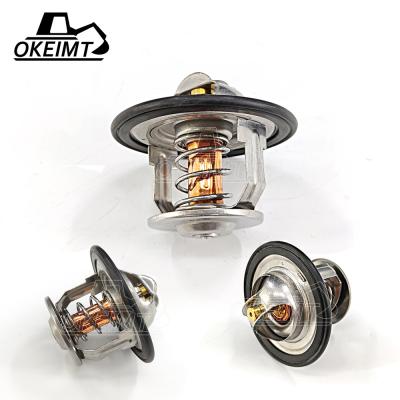 China OKEIMT Hot Selling 600-421-6360 Engine Thermostat For Komatsu 6D95-6-82° PC200-6 Engine for sale