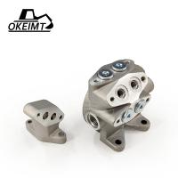 China 190-8745 Fuel Filter Head for CAT E320D Excavator Engine - Gray Industrial Component with 1-Year Warranty for sale