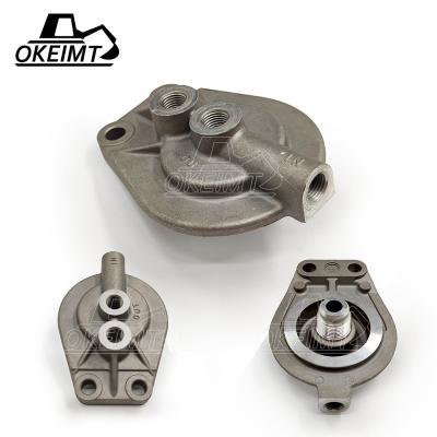 China 1-13212092-1 Aluminum Oil Filter Head For ISUZU 6WG1 6HK1 Engine for sale
