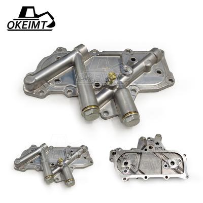 Китай Крышка 21305-43G01 маслянного охладителя машинных частей BD30 TD27 экскаватора Equiment кораблей цены по прейскуранту завода-изготовителя для Nissan продается