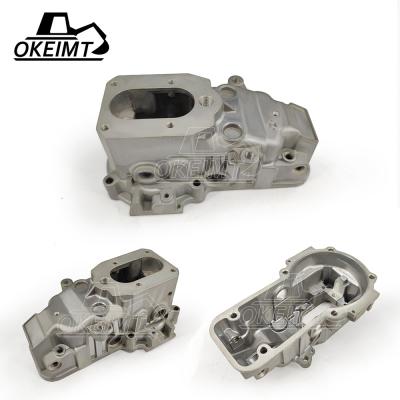 China OKEIMT Excavator Engine Parts Diesel Pump Back Cover 6D16SK for sale