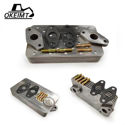 China OKEIMT 600-651-1570 Engine Oil Cooler Core for Komatsu PC60-6 PC120-3 for sale