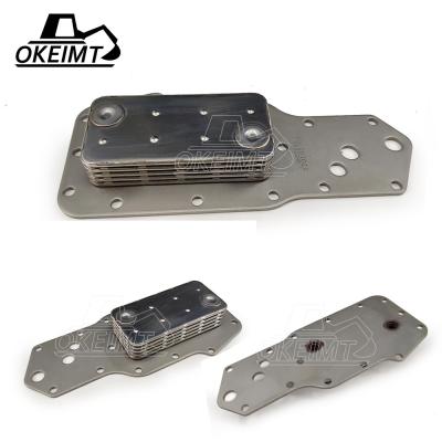 Cina 3921557 Assemblea di radiatore dell'olio di KOMATSU S4D102 del dispositivo di raffreddamento dell'olio per motori per Cummins B3.9L 4B in vendita