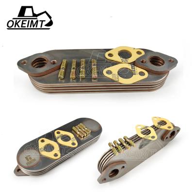 Cina Dispositivo di raffreddamento 4M40-4P dell'olio per motori o radiatore dell'olio per l'escavatore 15710-66020 di Mitsubishi in vendita
