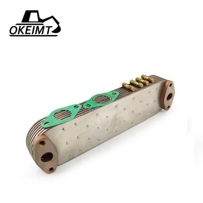 China Engine Oil Cooler  Diesel Engine Oil Cooler 6SD1 6SA1 Excavator Oil Cooler 1-21723039-0 Element Oil Cooler for sale