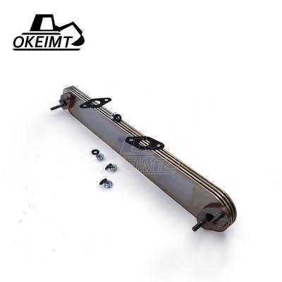 China High Performance Engine Oil Cooler 6BB1 6BD1-4P 1-21723-0290 Excavator Engine Parts EX200-1 EX200-2 for sale