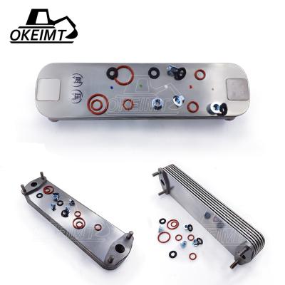 Chine 6150612111 Engine Oil Cooler Core For Komatsu 6D125 PC300-3 Truck à vendre