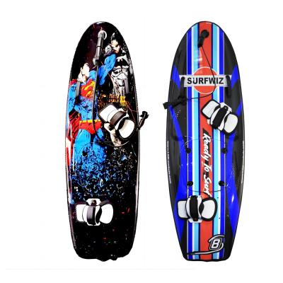 Cina BluePenguin 110cc motore a due tempi a propulsione elettrica/carburante surfboard con logo personalizzato in vendita