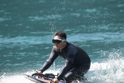 Cina Hydrofoil Electric Jet Board High Speed Surfboard con pinne di potenza e logo personalizzato in vendita
