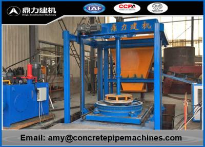 China High Frequency Vertical Concrete Pipe Machine With Touch Screen Display for sale