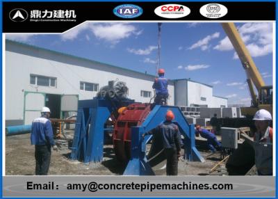 China Roller Suspension Cement Pipe Making Machine DN200 - 2800 Diameter for sale
