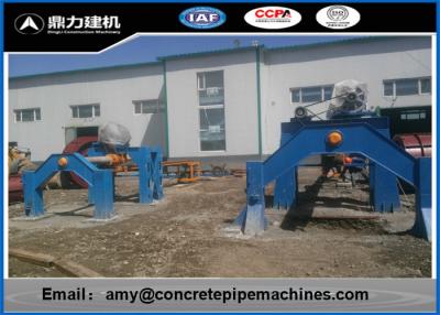 China Horizontal Cement Tube Forming Equipment , Concrete Pipe Making Machine Easy Operation for sale