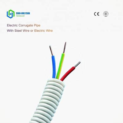 China Sinohs CE ISO PE PVC SJ-45 Electrical Conduit Corrugated Pipe Machine for sale
