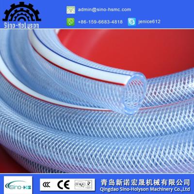 China Sinohs CE ISO SJ-65 PVC Fibre Reinforced Garden Flexible hose Making Machine for sale