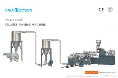 China DOUBLE STAGE Granules Making Machine for sale