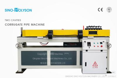China Twin Cavity Design Corrugated Pipe Forming Machine for sale