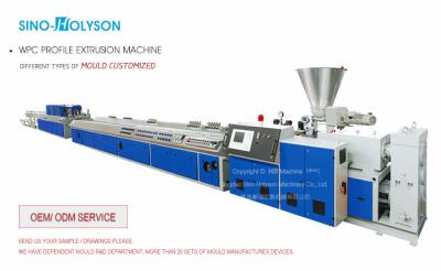 China HSJ WPC(PE) Vinyl Flooring Making Machine for sale
