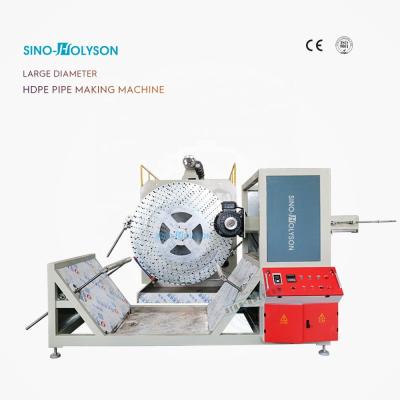 China Sinohs CE ISO Large Diameter Plastic HSJ-120 HDPE Pipe Making Machine for sale