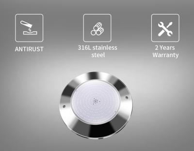 Cina Luce concreta 260MM IP68 riempito resina 35W 18W dello stagno di AISI 316LSS in vendita
