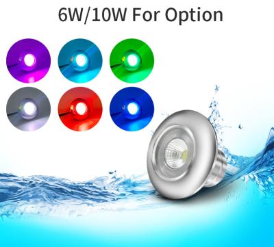 Cina lo stagno subacqueo di 10W IP68 LED accende l'anti corrosione di acciaio inossidabile in vendita