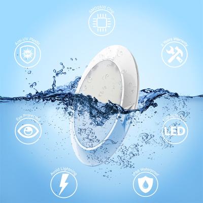 China IP68 Ultrafeine, vollständig mit Harz gefüllte, an der Wand montierte Poolleuchte 6W/10W/18W/24W/35W zu verkaufen