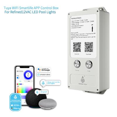 China RGB RGBW Two Wires Smart APP Wifi Control Box 100W/150W/300W Load Power for sale