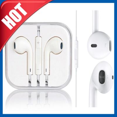 China Handsfree Stereo iPhone 6 Earphones Earbuds with Remote / Microphone for sale