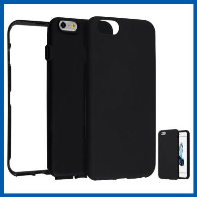 China 3 In 1 Drop Proof iPhone 6 Case Silicone + Plastic Fashion Design for sale