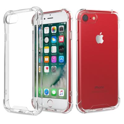 中国 衝撃吸収性のAppleの携帯電話はTPUの豊富な反傷の堅く細いクリア バックを包装します 販売のため