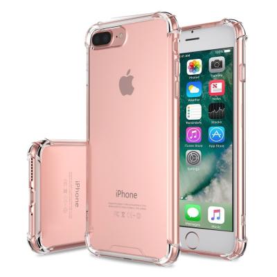 Cina Il telefono cellulare esile di Apple del graffio anti- riveste la chiara copertura posteriore per l'iPhone 7 più in vendita