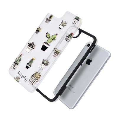 Cina Casi molli/Iphone del telefono cellulare di Apple della struttura del cactus TPU 7 coperture del telefono in vendita
