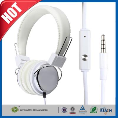 China Fashion White Iphone Headphone or Earphone Earbuds Mic Over-ear for sale