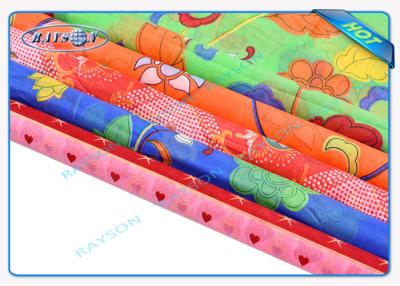 China Multi - Color Printing Embossed Spunbond Non Woven Fabric Anti - Bacterial for sale