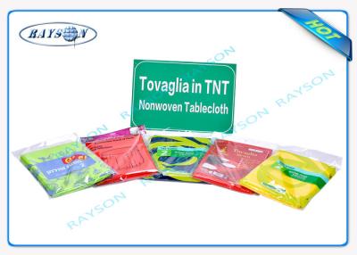 China Waterproof Non Woven Tablecloth for Restaurant / Household Use for sale