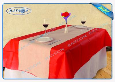 China 40CM Runner Spunbonded Non Woven Fabric Tablecloth In Small Roll Packing for sale