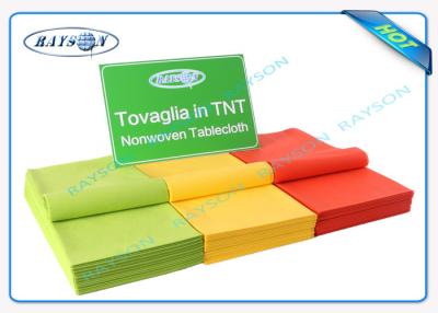 China 100*100CM Pantone Color PPSB Non Woven Sheet / Pre Cut Table Cover for sale